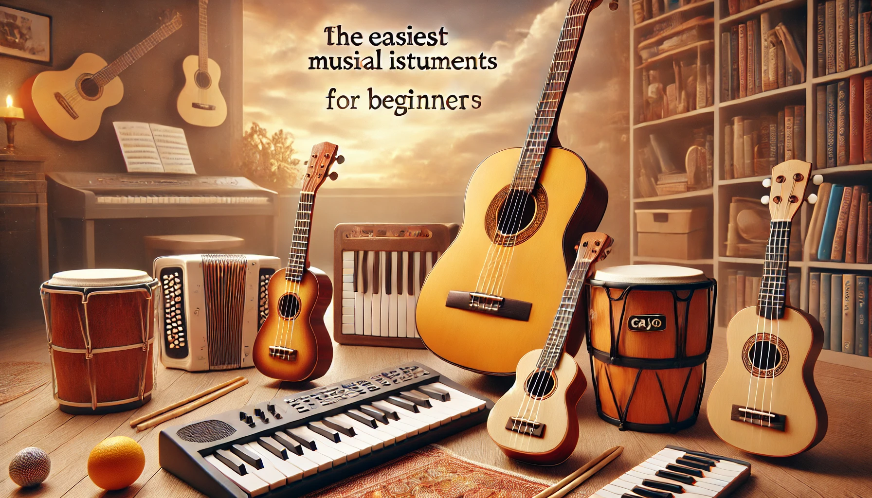 Os instrumentos musicais mais fáceis de aprender para iniciantes ...